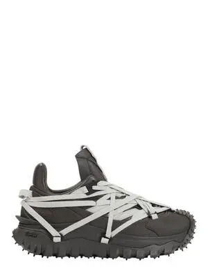 Moncler Trailgrip Megalace Sneakers - Gray