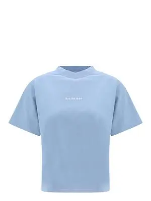 Balenciaga BALENCIAGA Back T-Shirt Blue