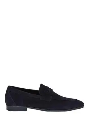 REISS Reiss Bray Suede Slip-On Loafers