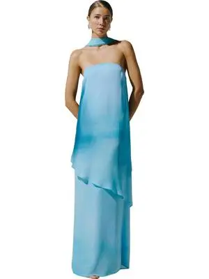 BAOBAB El Maxi Dress Blue Cascade