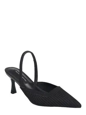 French Connection Bobo Slingback Kitten Heel - Black