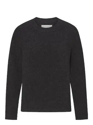 WILLIAMS ATHLETIC CLUB Cashmere Crewneck Sweater - Black