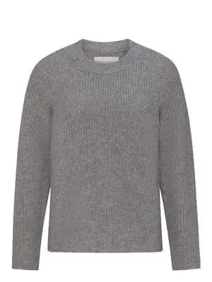 WILLIAMS ATHLETIC CLUB Cashmere Crewneck Sweater - Grey