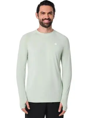 Coolibar Coolibar Sonora Agility Long Sleeve Performance T-Shirt Seedling