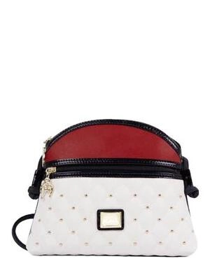 CAVALINHO Craft 573 Quilted Crossbody Bag - Navy/red