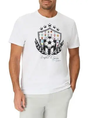 Robert Graham Score Season Graphic T-shirt - White