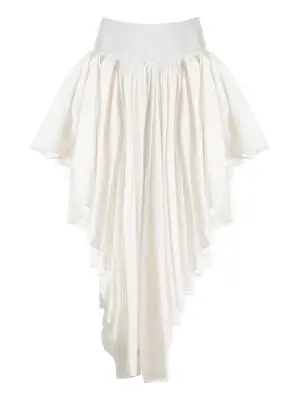 Alaïa Stirrup Nylon Maxi Petticoat - White