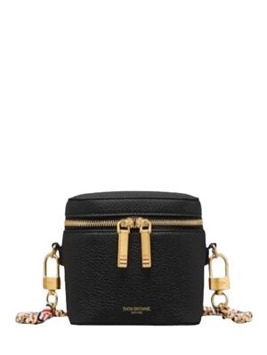 Thom Browne Leather Cross Body Bag - Black