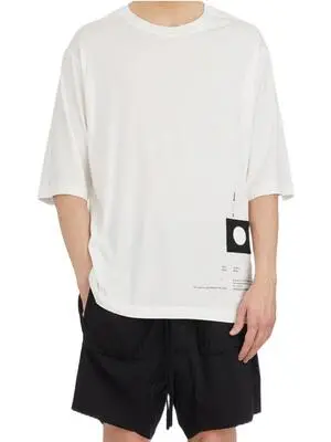 THOM KROM Printed Graphic T-shirt - White