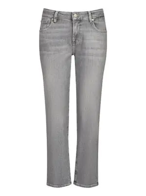 7 For All Mankind Straight-leg Jeans - Grey