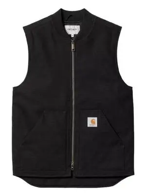 Carhartt Work In Progress Zip-front Pocket Vest - Black