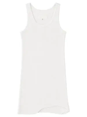 MAISON MARGIELA Sleeveless Tank Mini Dress - White