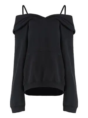 MAISON MARGIELA MM6 MAISON MARGIELA Cotton Hoodie With Adjustable Straps