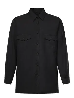 MAISON MARGIELA Long-sleeve Shirt - Anthracite
