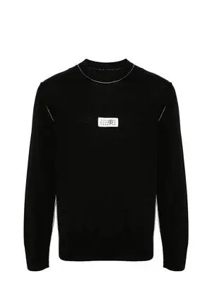 MAISON MARGIELA Crewneck Sweatshirt - Black