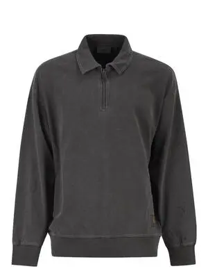 Carhartt Work In Progress Harper Half-zip Polo Shirt - Black