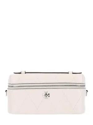 TORY BURCH TORY BURCH Crystal & Mother-of-Pearl Mini Leather Shoulder Bag