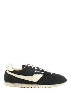 AUTRY Suede Sneakers With Lace-up Closure - Nero