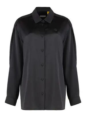 Moncler Technical Fabric Shirt - Black