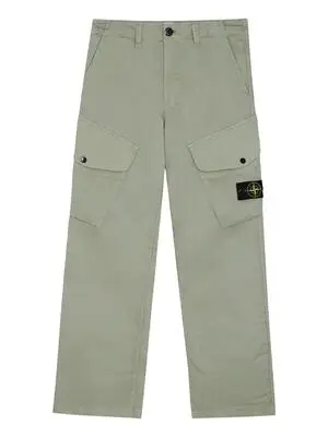 Stone Island Logo Patch Cargo Pants - Laurlgren