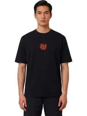 Stone Island Logo-print T-shirt - Black