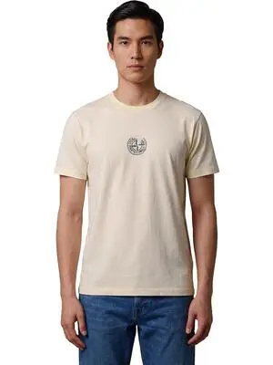 Stone Island Logo-print T-shirt - Ivory