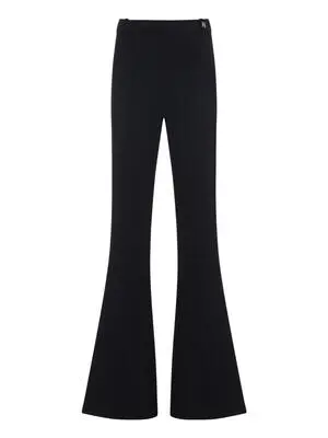 Elisabetta Franchi Flare Pants - Black