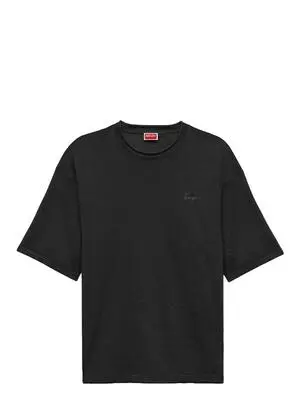 Kenzo Style Short-sleeve Polo T-shirt - Black