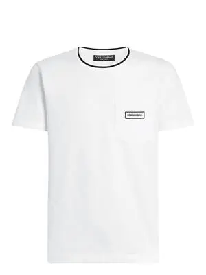 Dolce & Gabbana Short Sleeve Crewneck T-shirt - Bianco