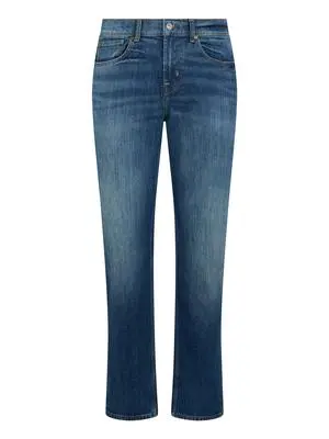 7 For All Mankind Slimmy Slim Straight Jeans - Denim