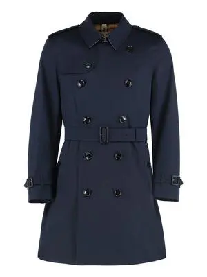 BURBERRY Burberry Double-Breasted Cotton Trench Jacket