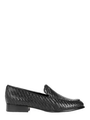 VINCE Vince Naomi Woven Leather Loafers