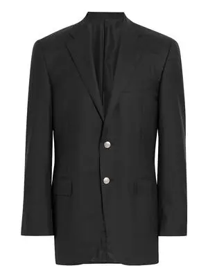 Canali Wool Blazer - Black