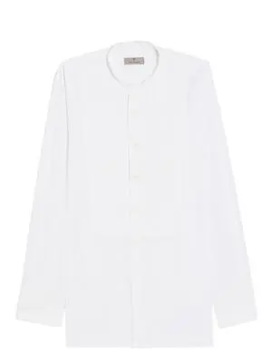 Canali Cottongauze Shirt - White
