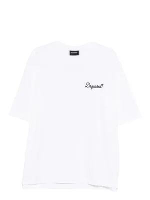 Dsquared2 T-shirt With Embroidery - White