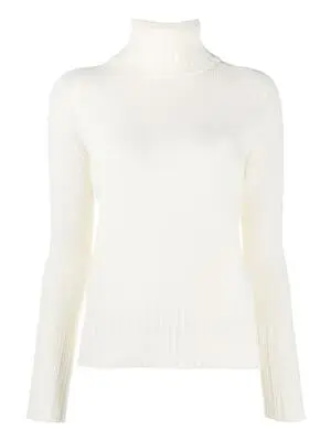 DRUMOHR High Neck Sweater - White