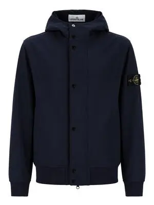 STONE ISLAND Stone Island Hooded Zip-Up Jacket