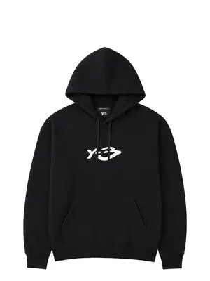 Y3 Felpa Con Logo - Black