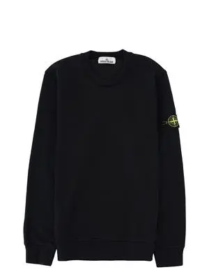 Stone Island Logo Patch Sweatshirt - Blue
