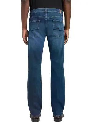 7 For All Mankind Standard Straight-leg Jeans - Blue
