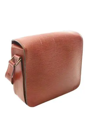 LOUIS VUITTON Epi Leather Shoulder Bag - Brown