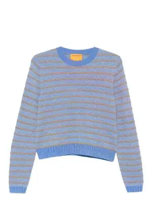 Guest In Residence Cashmere Cable-knit Sweater - Blue