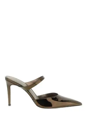 STUART WEITZMAN Power 85 Heeled Mules - Brown