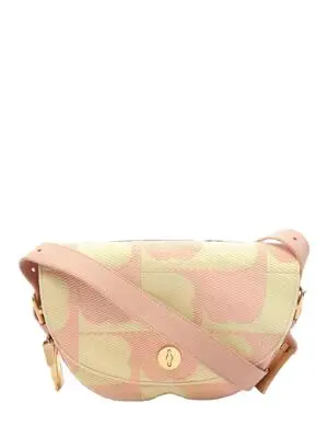 Burberry Leather-trimmed Shoulder Bag - Pink