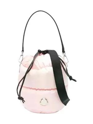 Moncler Caradoc Padded Bucket Bag - Pink