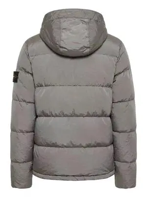 Stone Island Hooded Padded Jacket - Grey