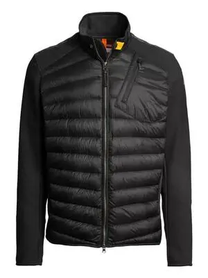 PARAJUMPERS Jayden Quilted Hybrid Jacket - Black