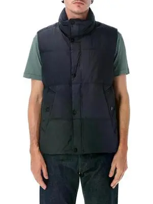 Stone Island Quilted Padded Gilet - Blue