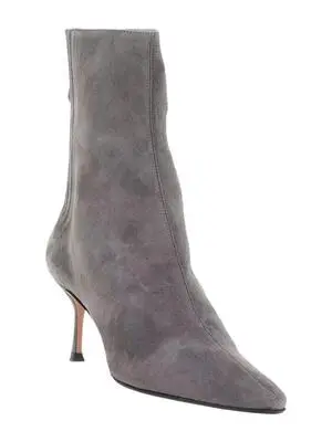 AQUAZZURA Aquazzura Ribbed-Panel Suede Ankle Boots