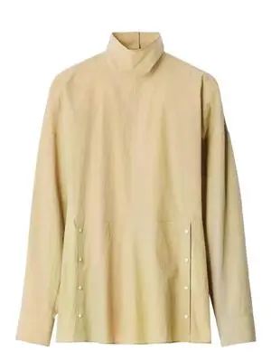 LEMAIRE LEMIARE Cotton Crêpe High Neck Bib Top